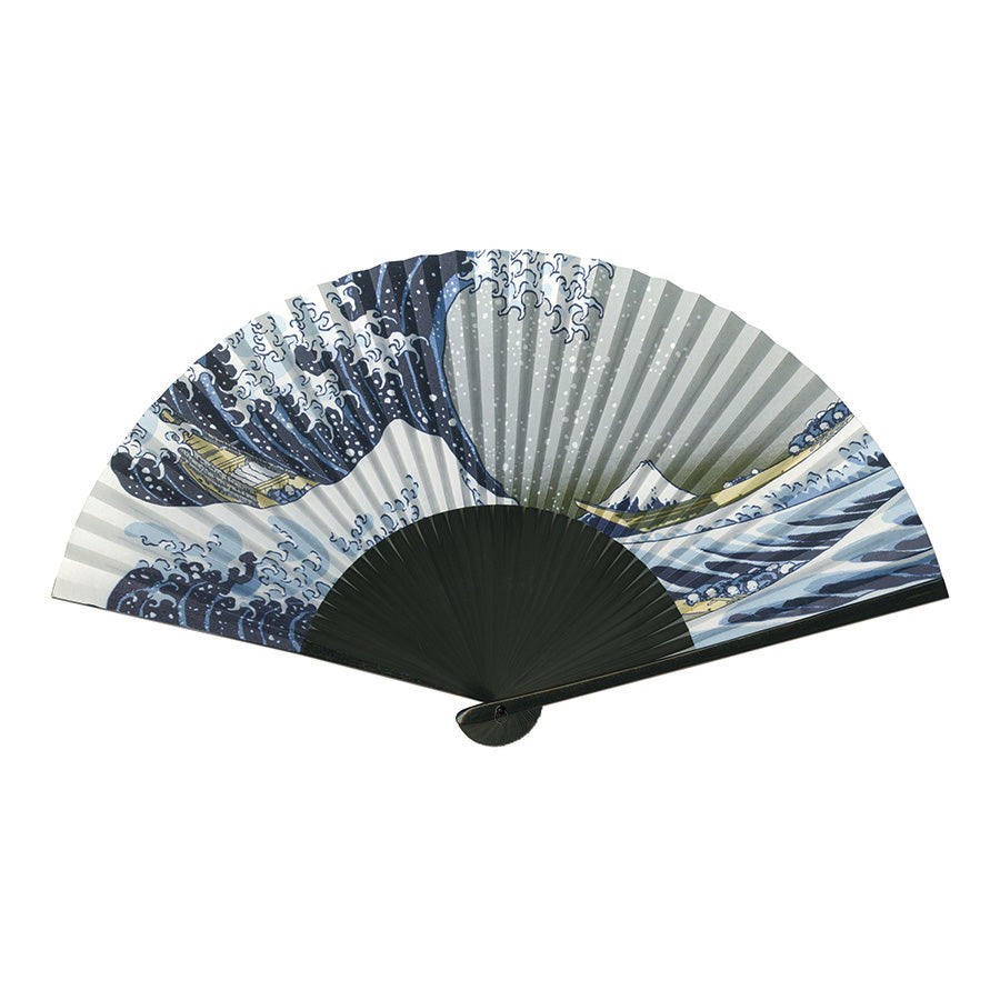 Hokusai "Great Wave" Folding Fan – OEM SOKO